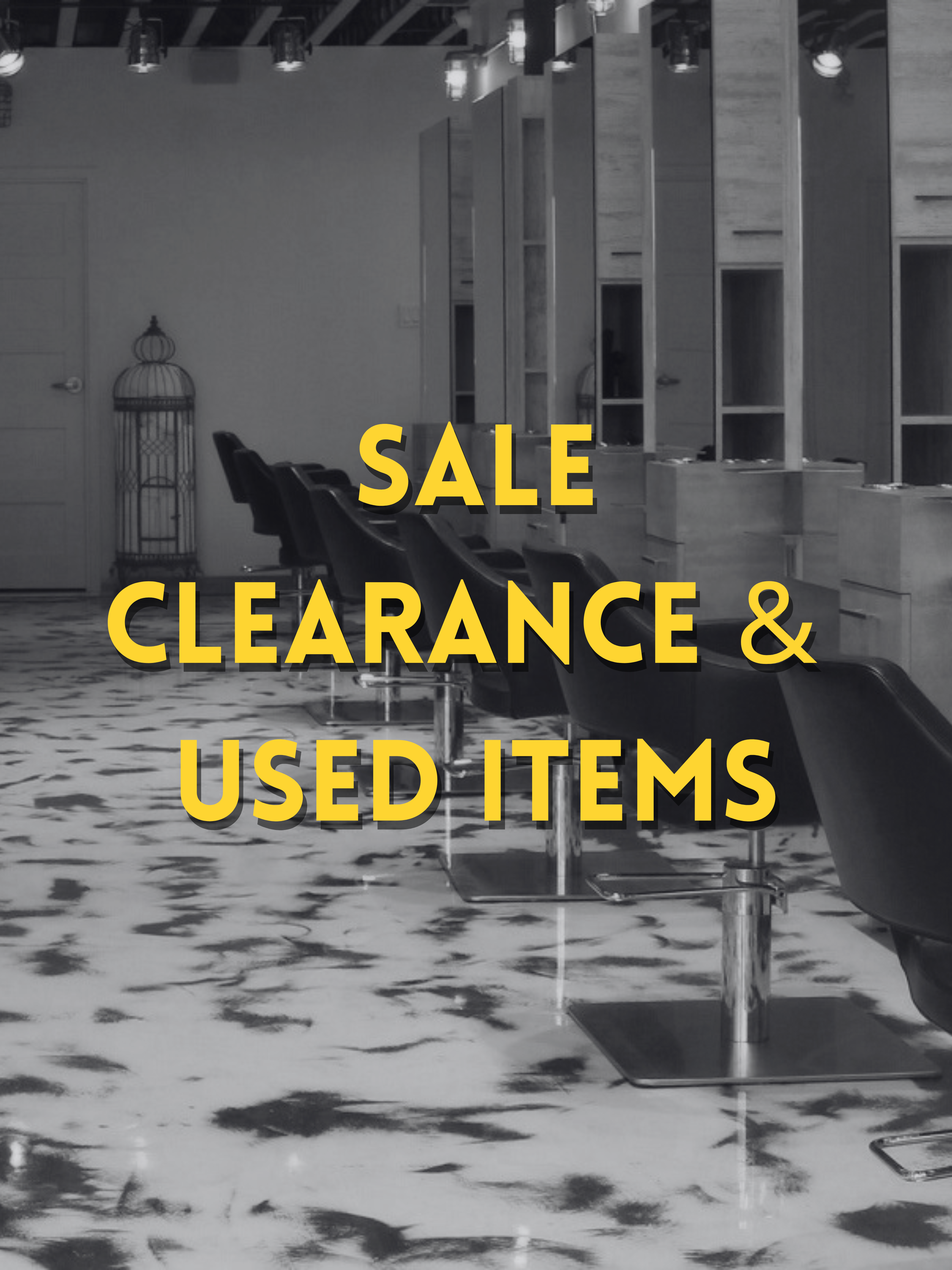 Sale, Clearance & Used Items – Passion Beauty Supply Furniture & Equipment